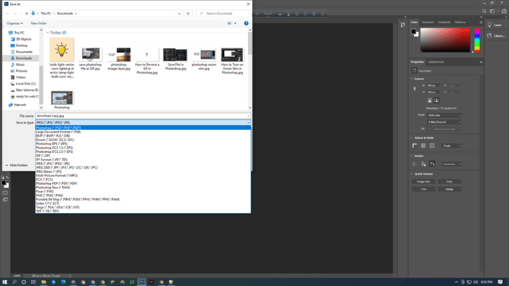 How To Save A Photoshop File As A Vector Click The Photo
